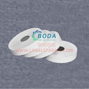 Nylon taffeta label tape is the most widely used care label material
