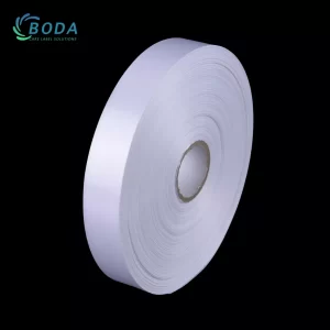 Satin label tape is one type of ideal material for making care label